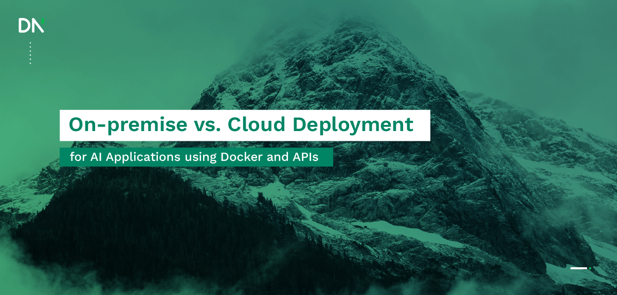 On-premise vs. Cloud for AI Applications using Docker & APIs