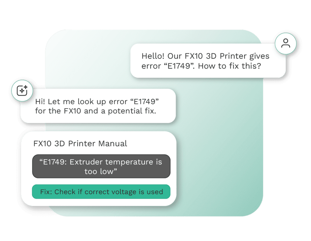 Manufacturing AI Chatbot - DataNorth AI